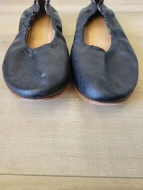 Poppy Barley | Shoes | Poppy Barley Womens Black Leather Almond Toe ...